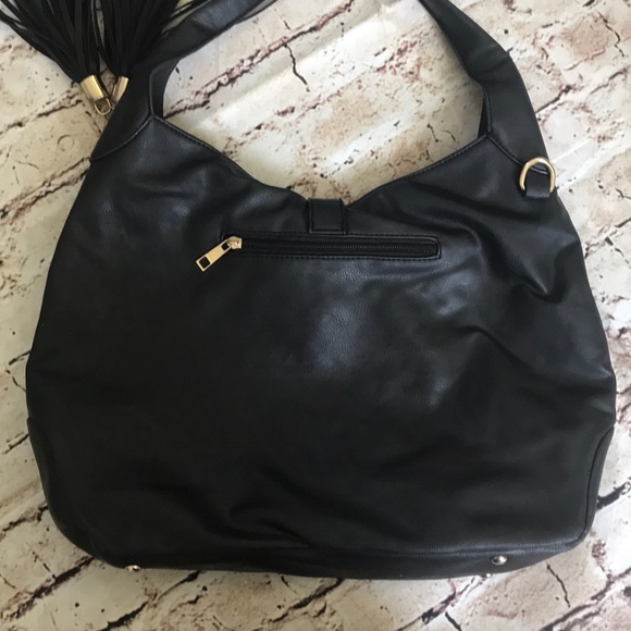 Yoki | Bags | Yoki Black Studded Shoulder Bag | Poshmark